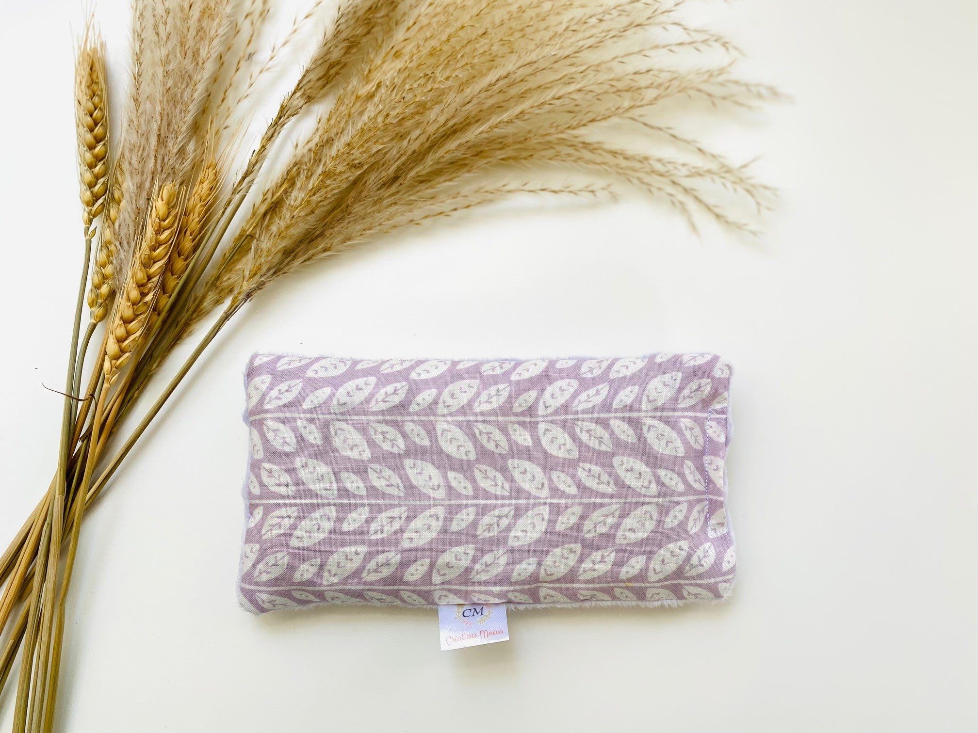 Sac Réconfortant Yeux/Nuque LILAS * extra LAVANDE – Créations Maéva